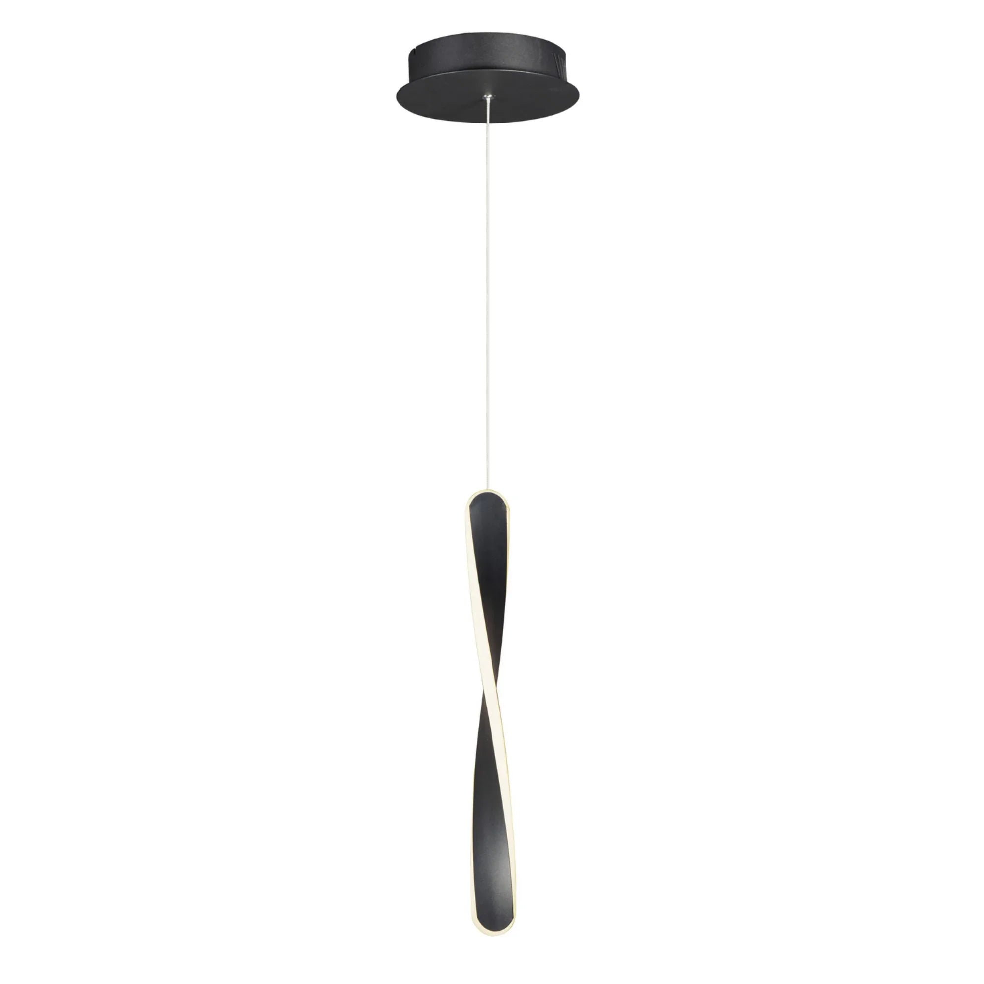 ET2 E24151-BK: Pirouette LED Mini Pendant | Bees Lighting