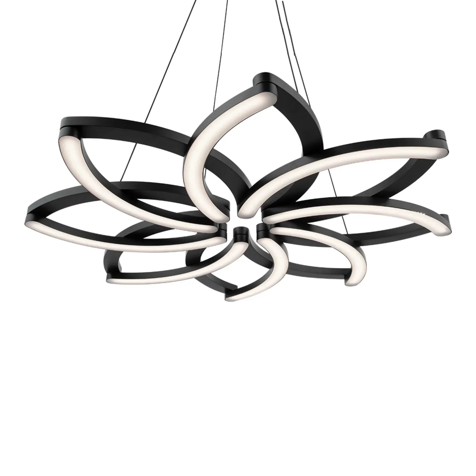 Modern Forms PD-73032-BK: Bloom 32" LED Chandelier | Bees Lighting