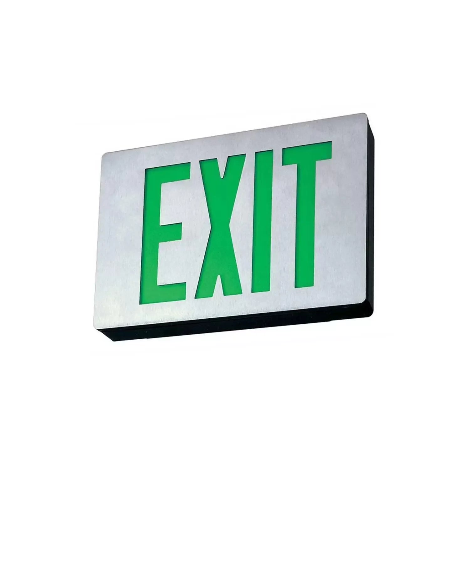 Architectural Exit Signs | Die-Cast Aluminum & Brushed – Bees Lighting