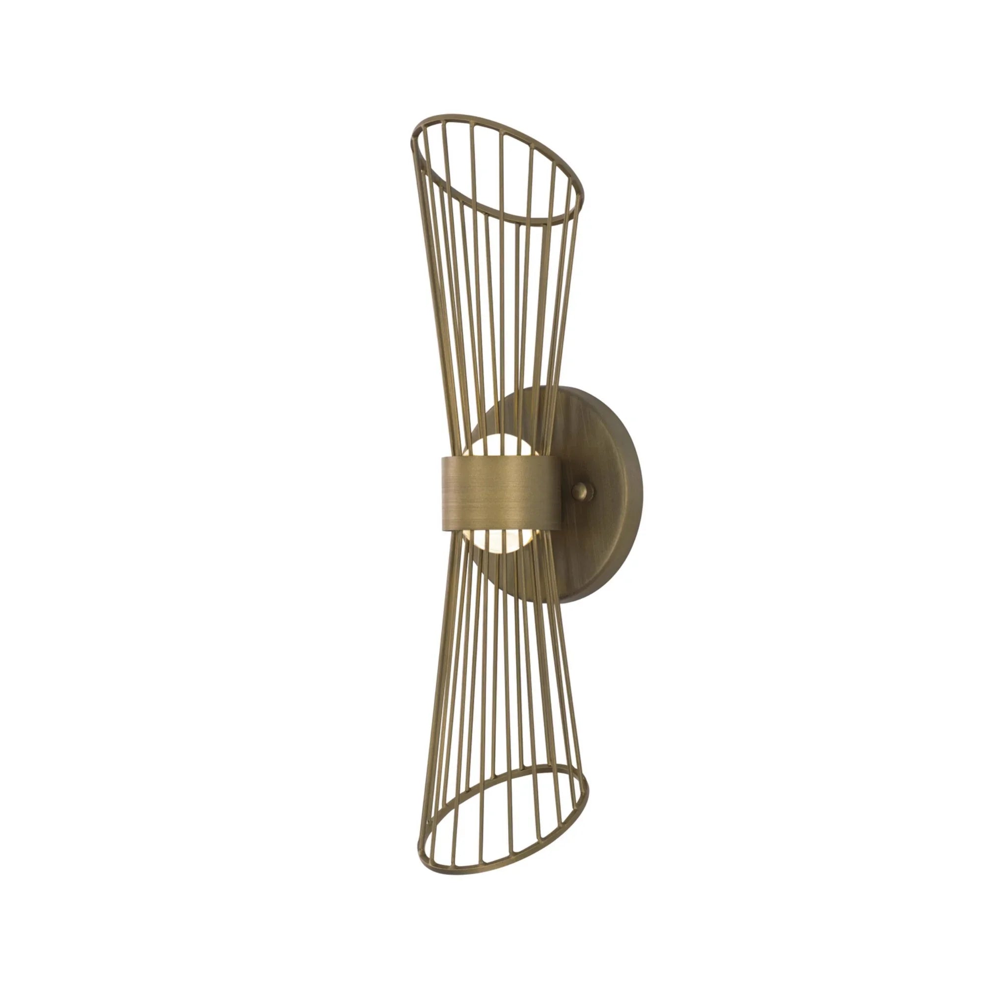 Maxim 24171NAB: Zeta 16" LED Wall Sconce | Bees Lighting