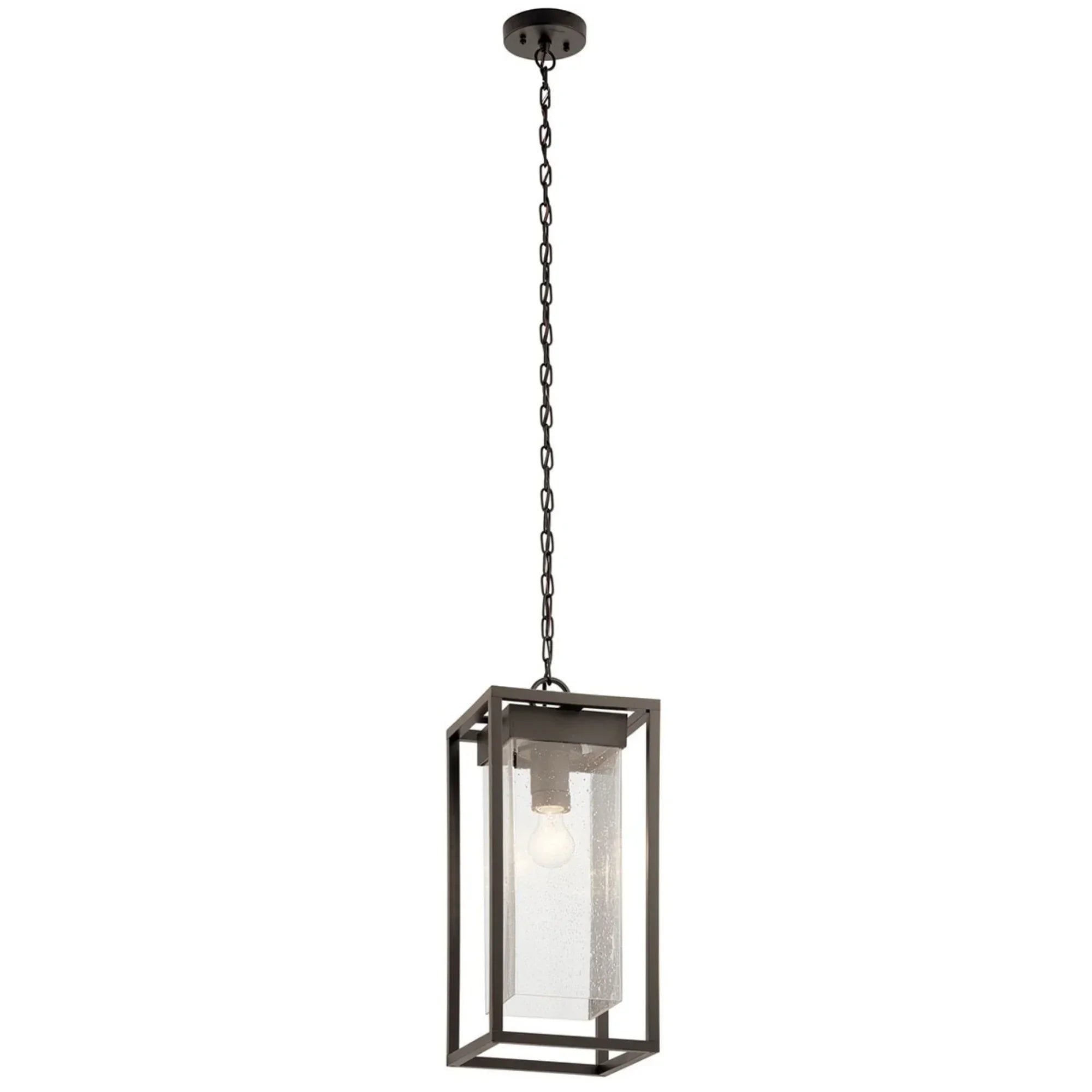 Kichler Lighting 59064OZ - Mercer Rectangular Outdoor Pendant Light ...