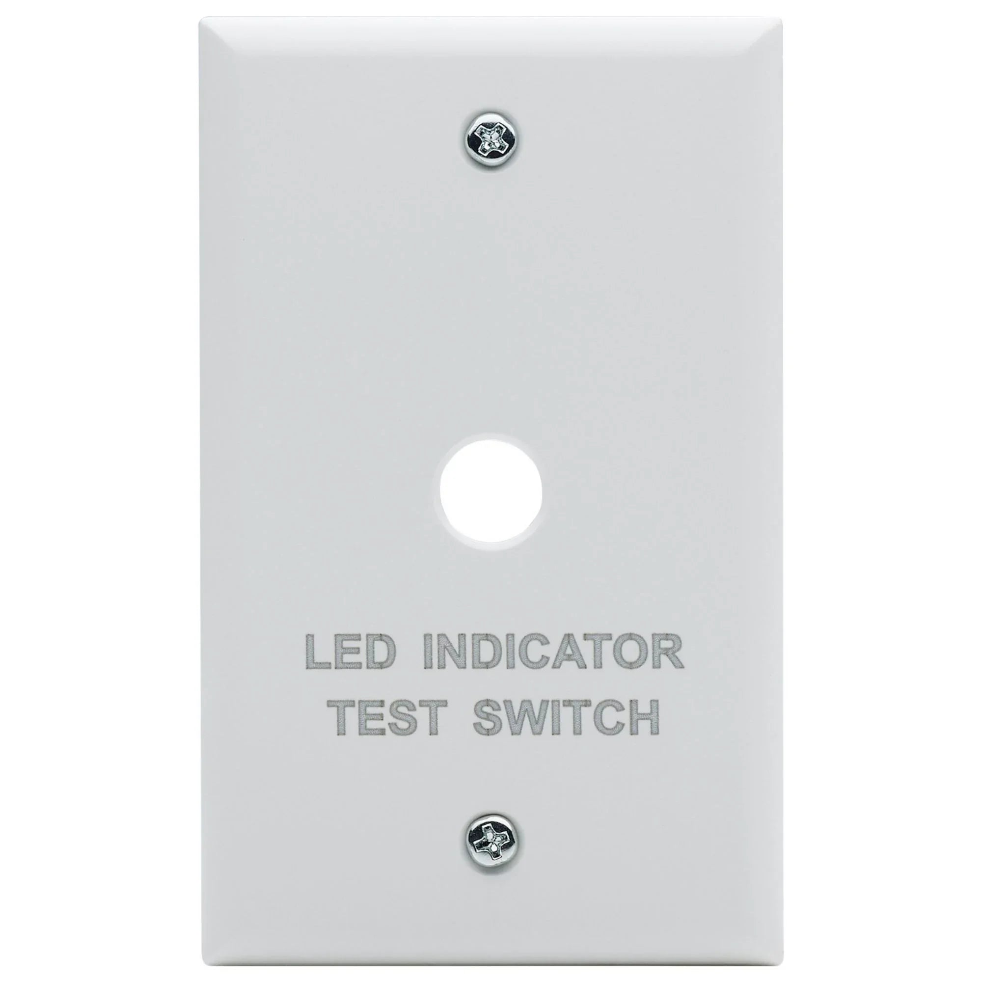 Satco 80-987 - Emergency Remote Test Switch, Single Gang Plate, White ...