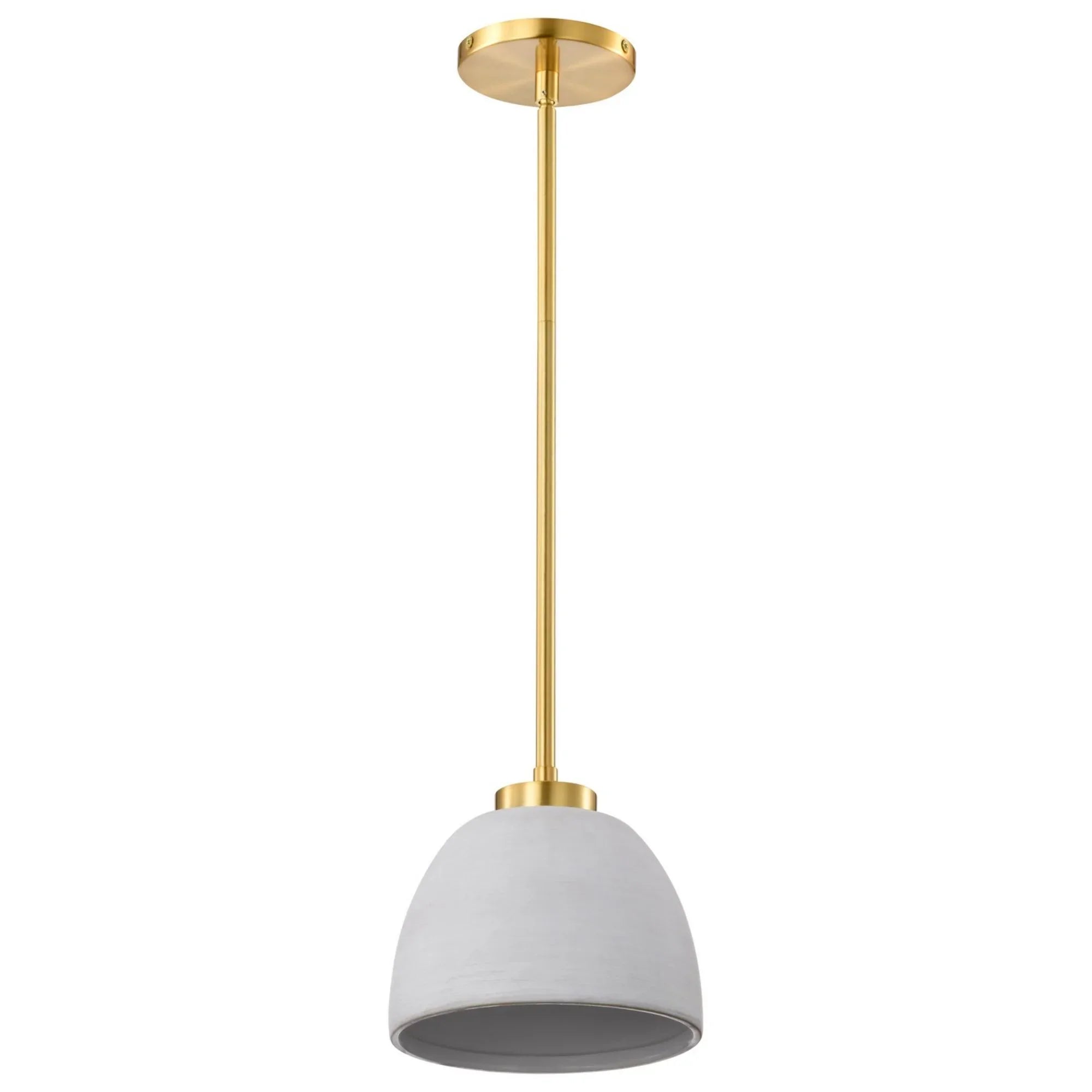 SATCO|NUVO 60-8002: Collins 8" Mini Pendant | Bees Lighting
