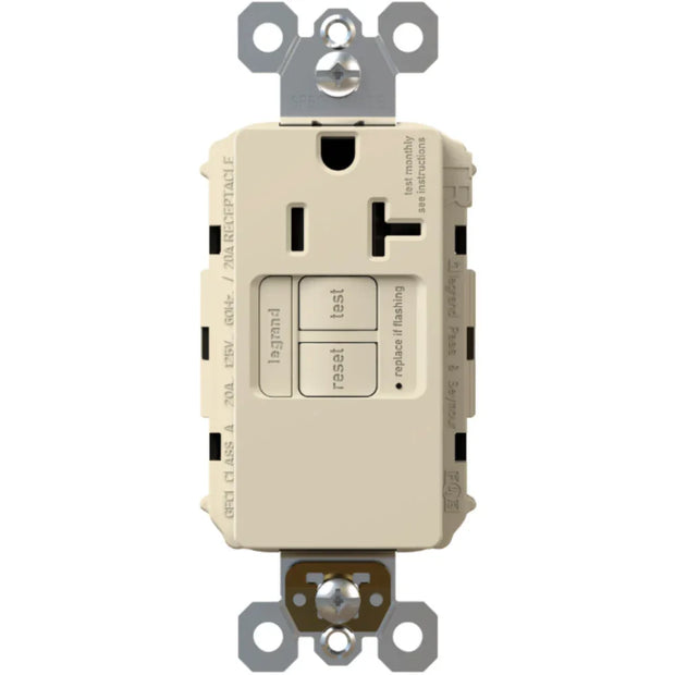 Legrand Radiant 2097TRSGLLA 20A Simplex GFCI Outlet | Bees Lighting