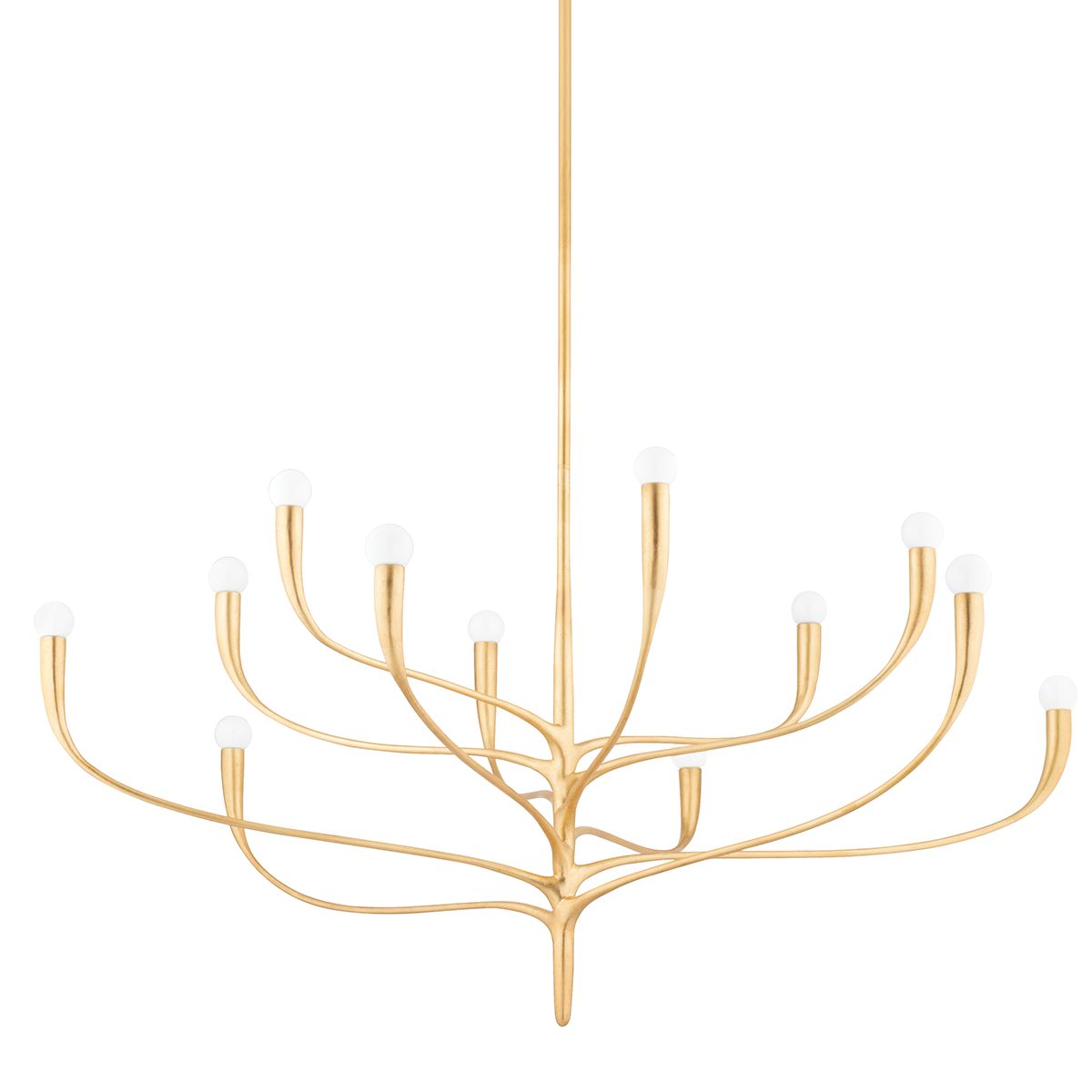 Hudson Valley Lighting 9612-VGL - Labra 52 in. -12 Lights Chandelier ...