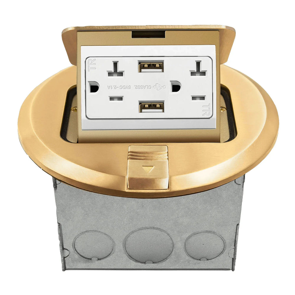 Floor Boxes & Floor Outlets - Bees Lighting