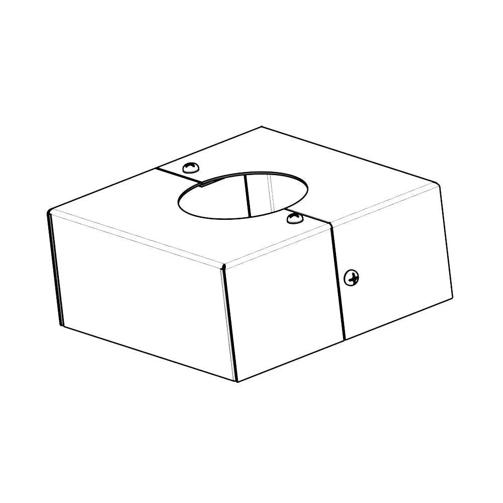 RAB Lighting BASE-R4 - 4" Round Pole Base Cover - Bees Lighting