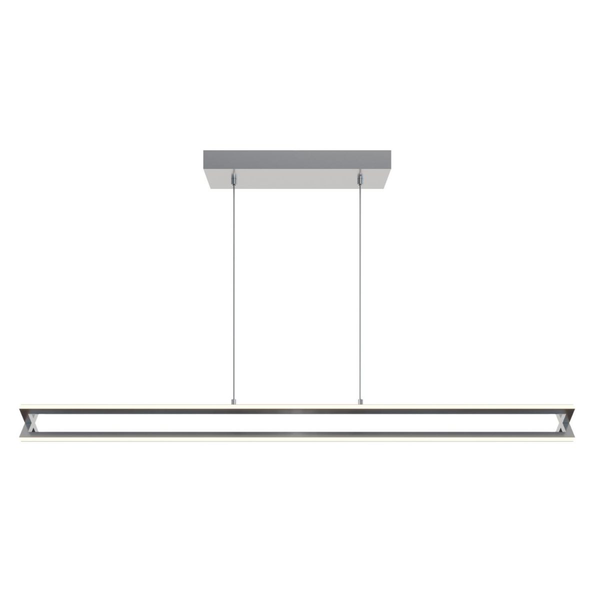 AFX Lighting CSSP0448L30D1SN Cass 48 in. LED Pendant Light Satin Nickel ...