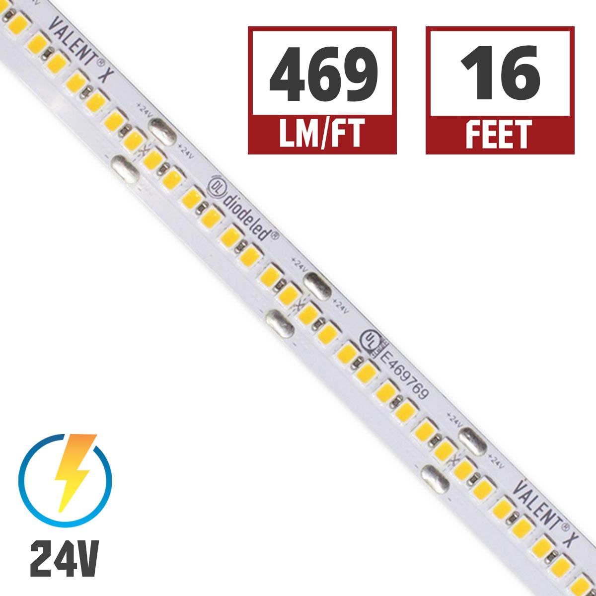 Diode LED DI-24V-VLX5-24-016 - Valent X High Density LED Strip Light ...