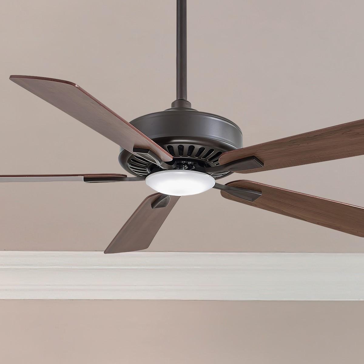 Minka Aire - Contractor Plus 52 In. Oil Rubbed Bronze Ceiling Fan With ...