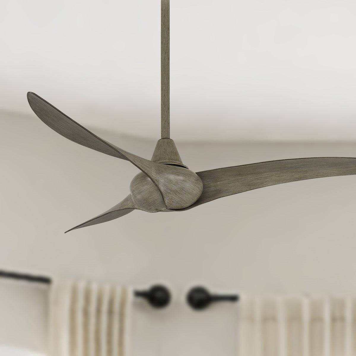 Minka Aire - Wave 52 In. Driftwood Ceiling Fan With Remote Control ...