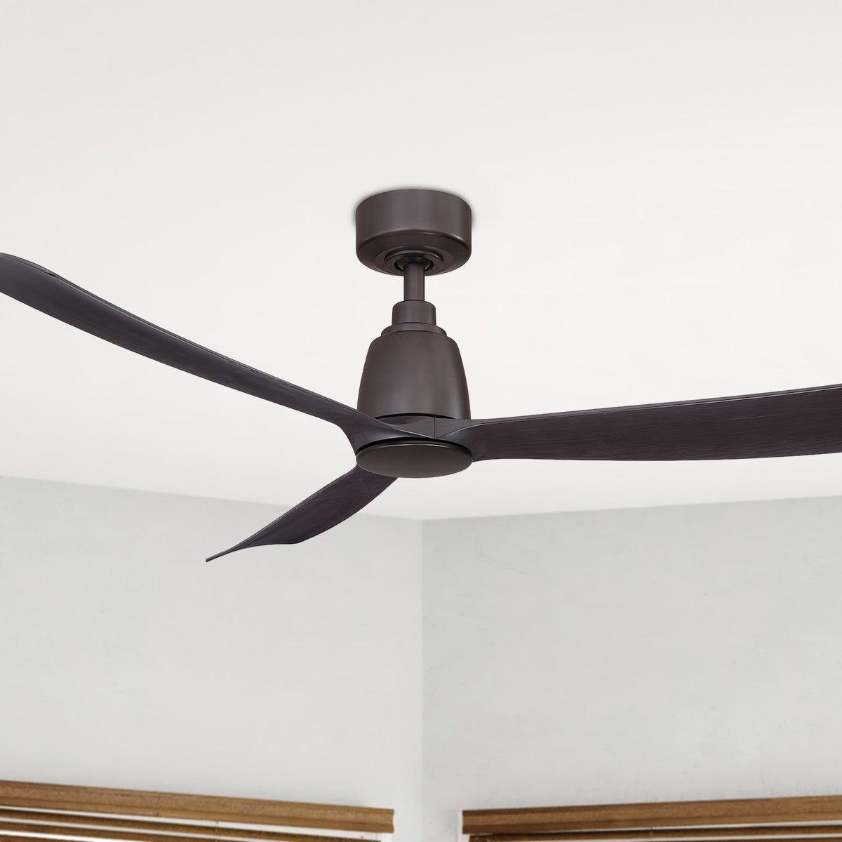 Fanimation - Kute 52 In. Indoor/Outdoor Dark Bronze Smart Ceiling Fan ...