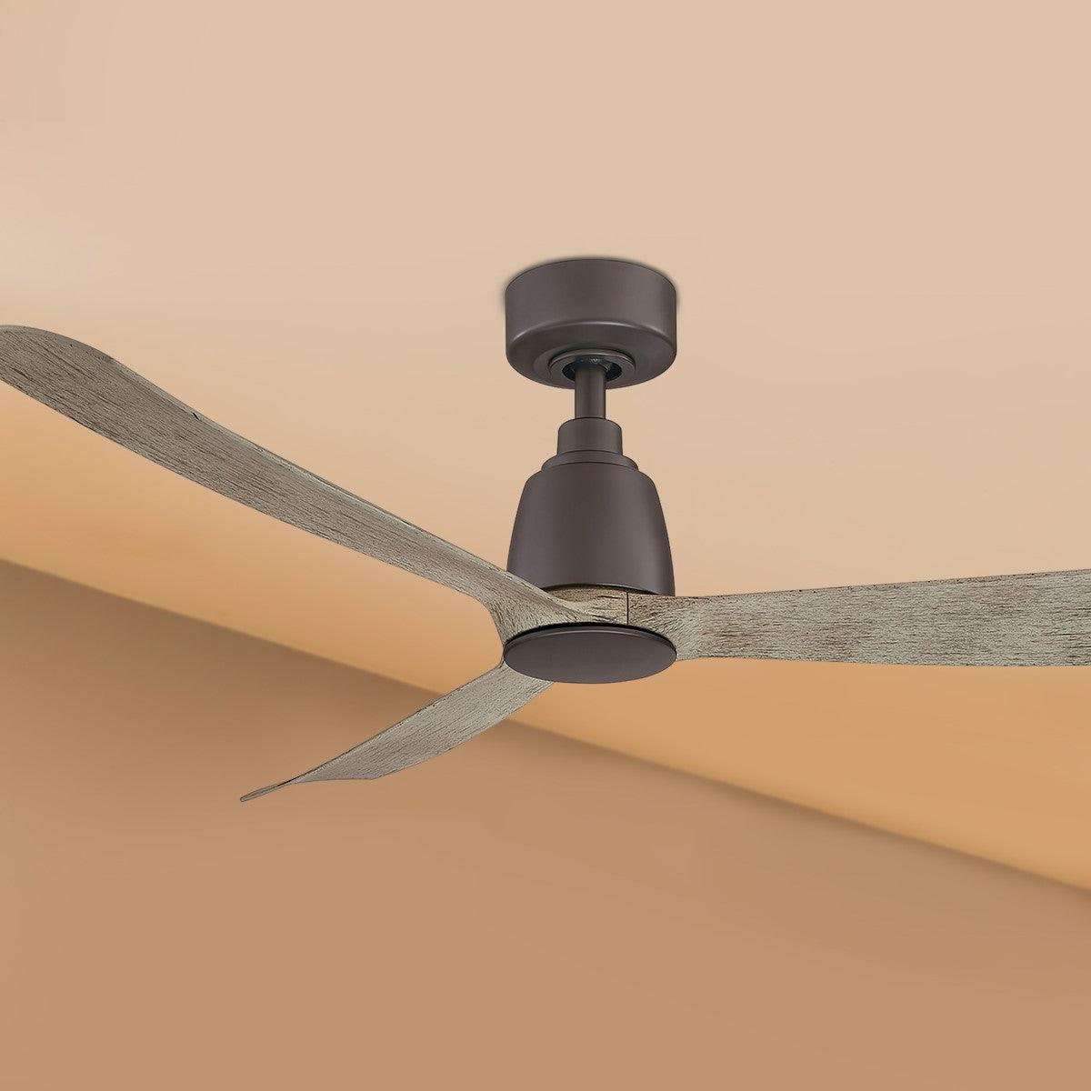 Fanimation Kute FPD8534GR: 52" Modern Ceiling Fan | Bees Lighting