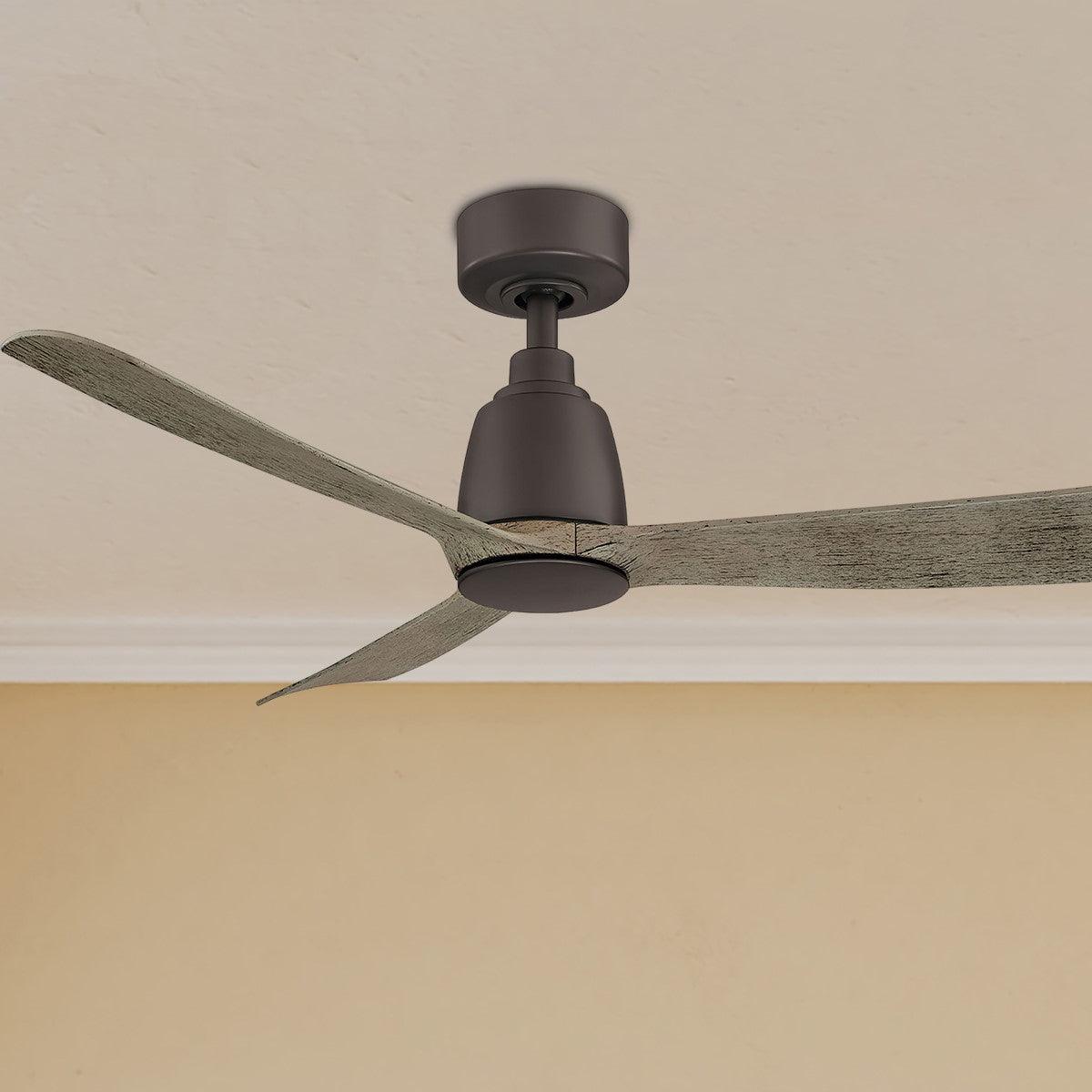 Fanimation - Kute 44 In. Indoor/Outdoor Matte Greige Smart Ceiling Fan ...