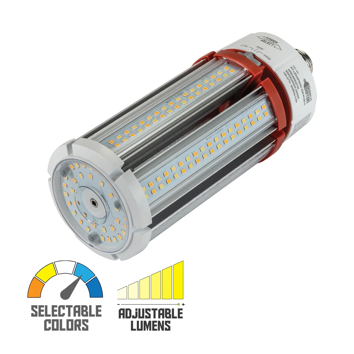 Keystone KT-LED45PSHID-EX39-8CSB-D: Power and Color Selectable 175W HID ...