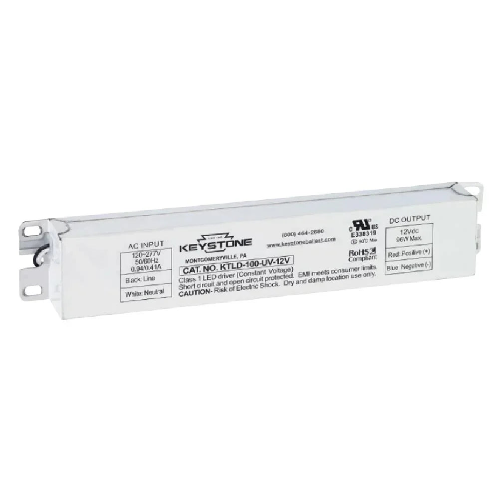 Keystone Technologies KTLD-100-UV-12V - 96 Watts, 12VDC Constant ...