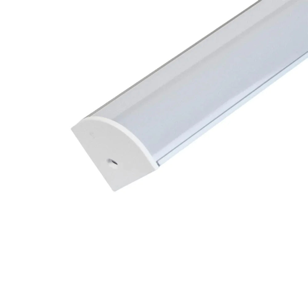 GM Lighting LED-CHL-45-EC - Two End caps, one solid, one with wiring hole for LED-CHL-45 Channel ...