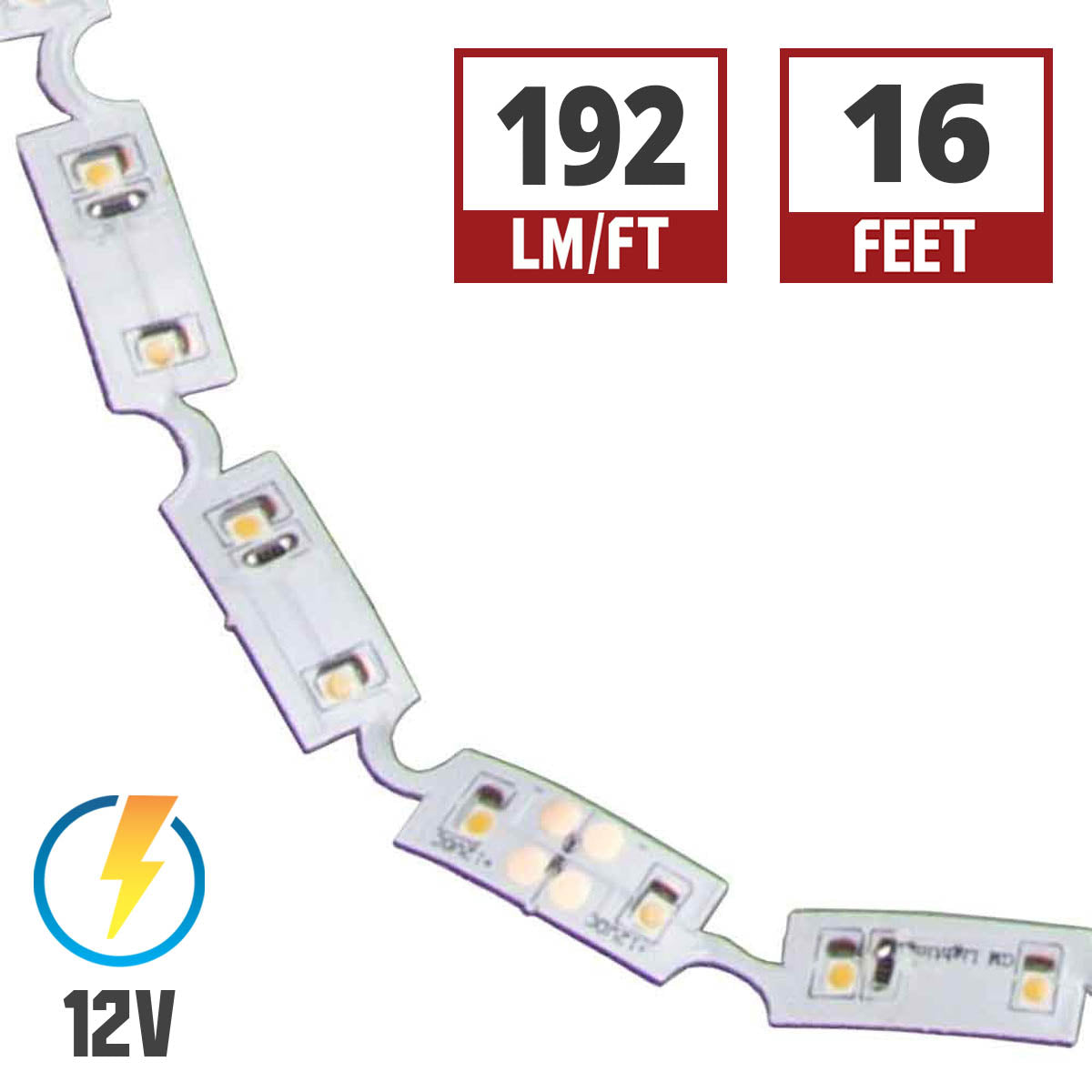 GM Lighting LTR-S-TW-12V-2.2W-30K-16 - LTR-S Spec Twist-Task LED Strip ...