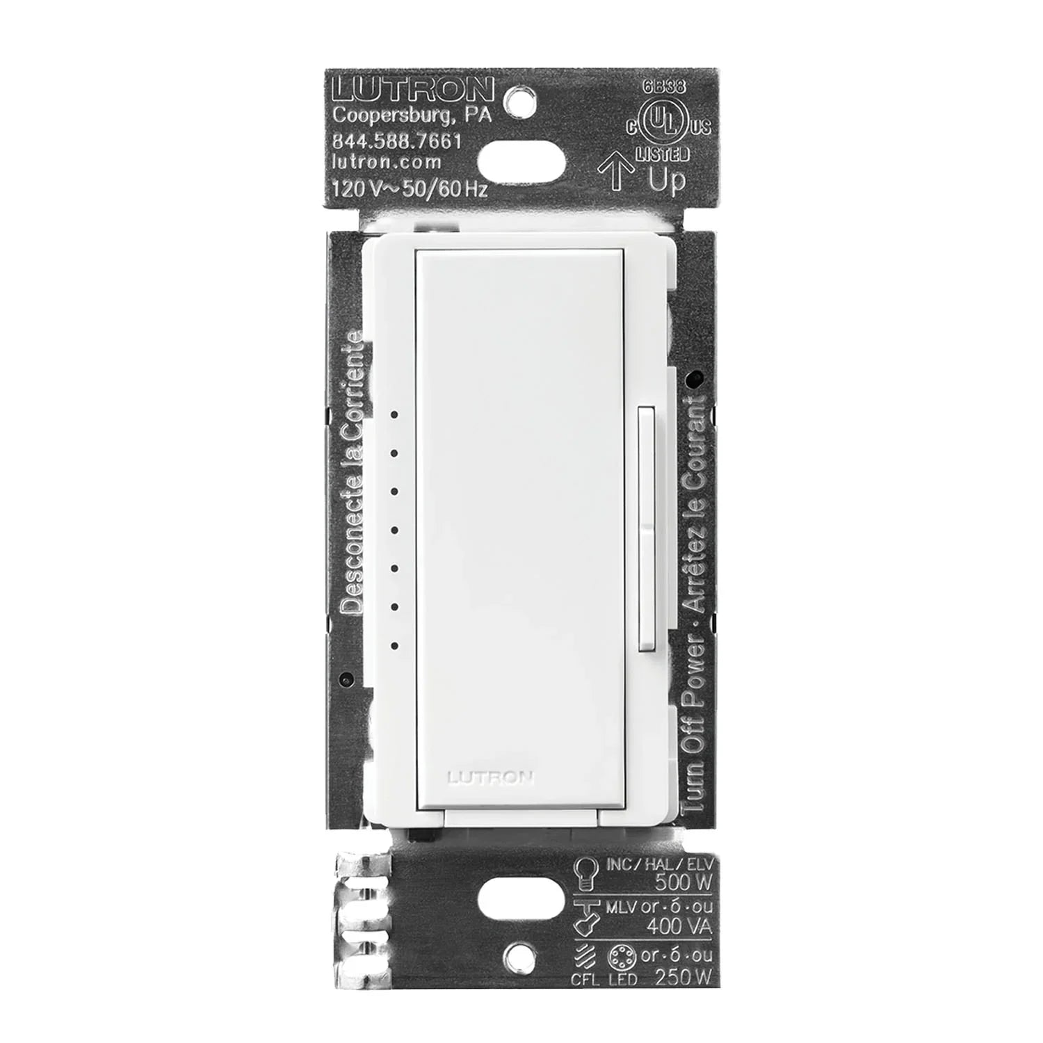 Lutron MA-PRO-WH Maestro PRO LED+ Dimmer Switch | Bees Lighting