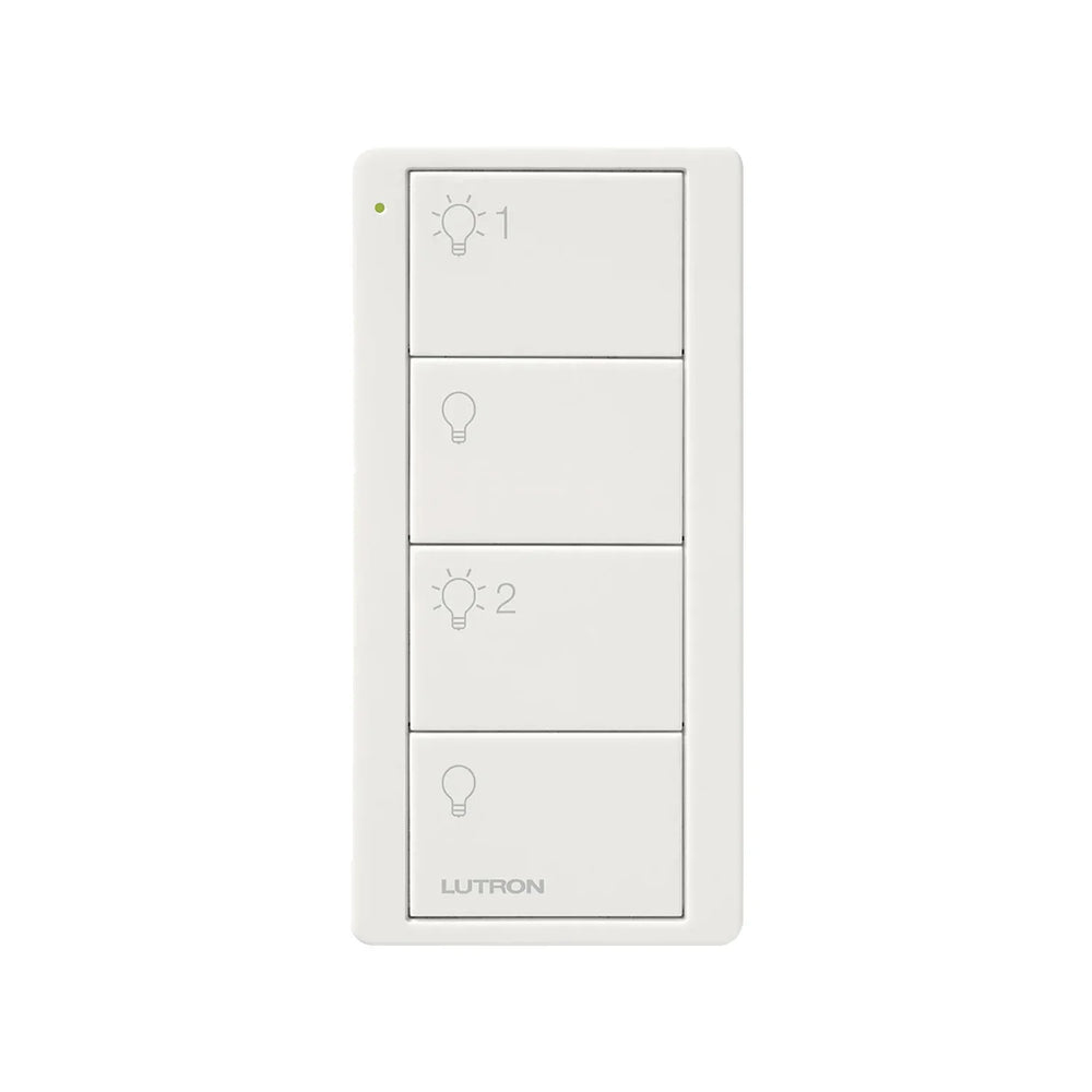 Lutron Pico Wireless Scene Keypad PJ2-4B-WH-L21P - Bees Lighting
