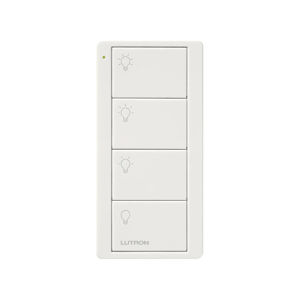 Lutron Pico Wireless Scene Keypad PJ2-4B-WH-L31P - Bees Lighting
