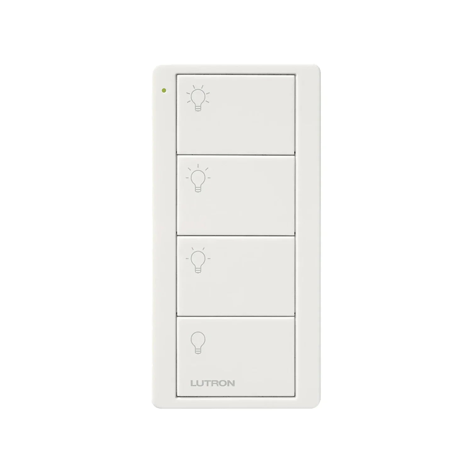 Lutron Pico PJ2-4B-WH-L31P: Wireless Scene Keypad | Bees Lighting
