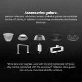 RAB H17 150W White UFO High Bay | 22000 Lumens LED | Bees Lighting