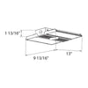 RAB RBAY17S/E Linear High Bay with Battery Backup | 130W / 100W / 80W ...
