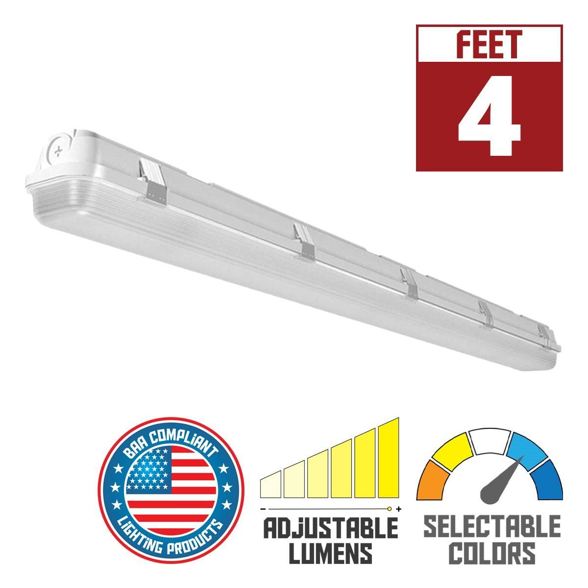 RAB SEAL4 - 4ft LED Vapor Tight Fixture - Bees Lighting