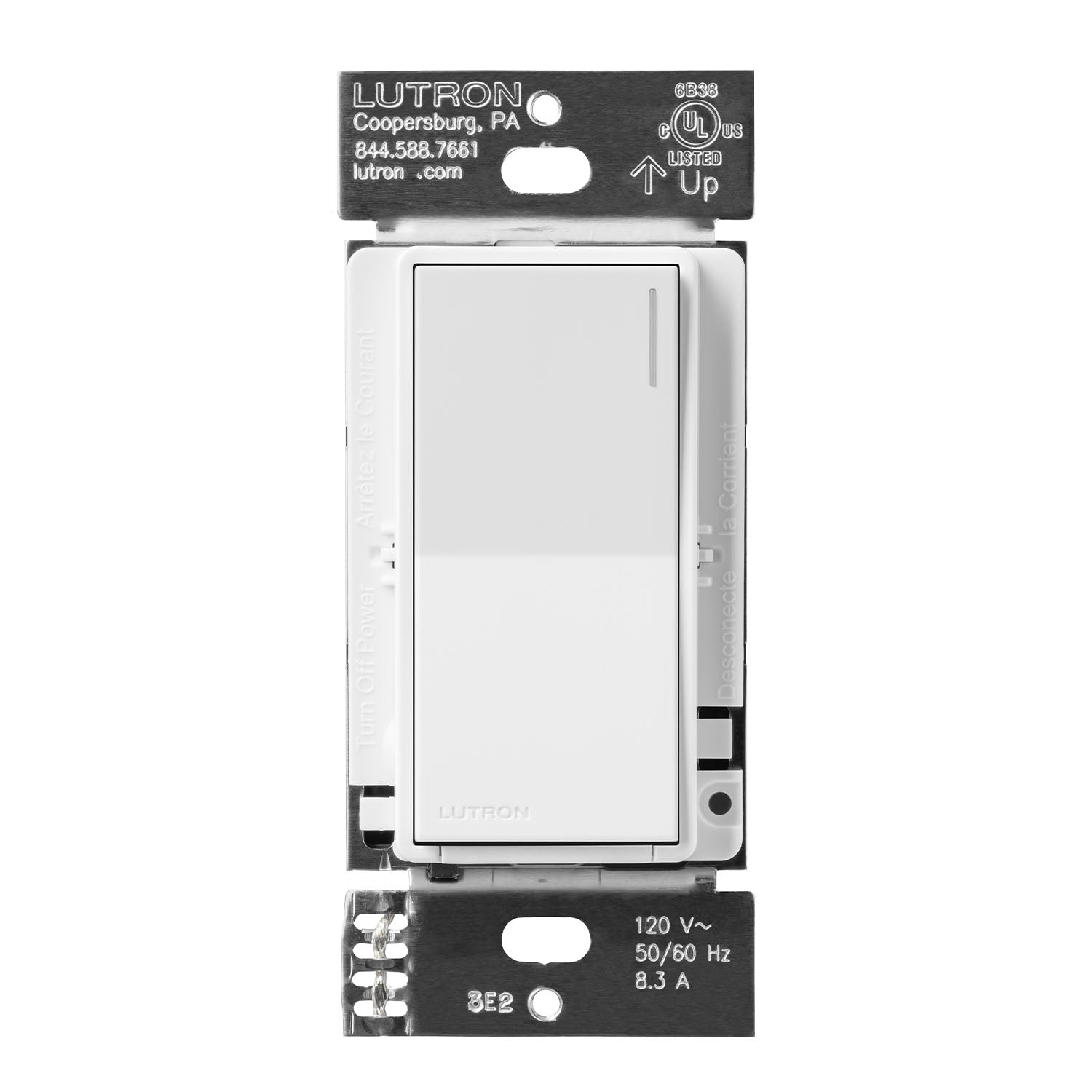 Lutron Sunnata ST-RS-WH Companion Light Switch - Glossy White - Bees ...