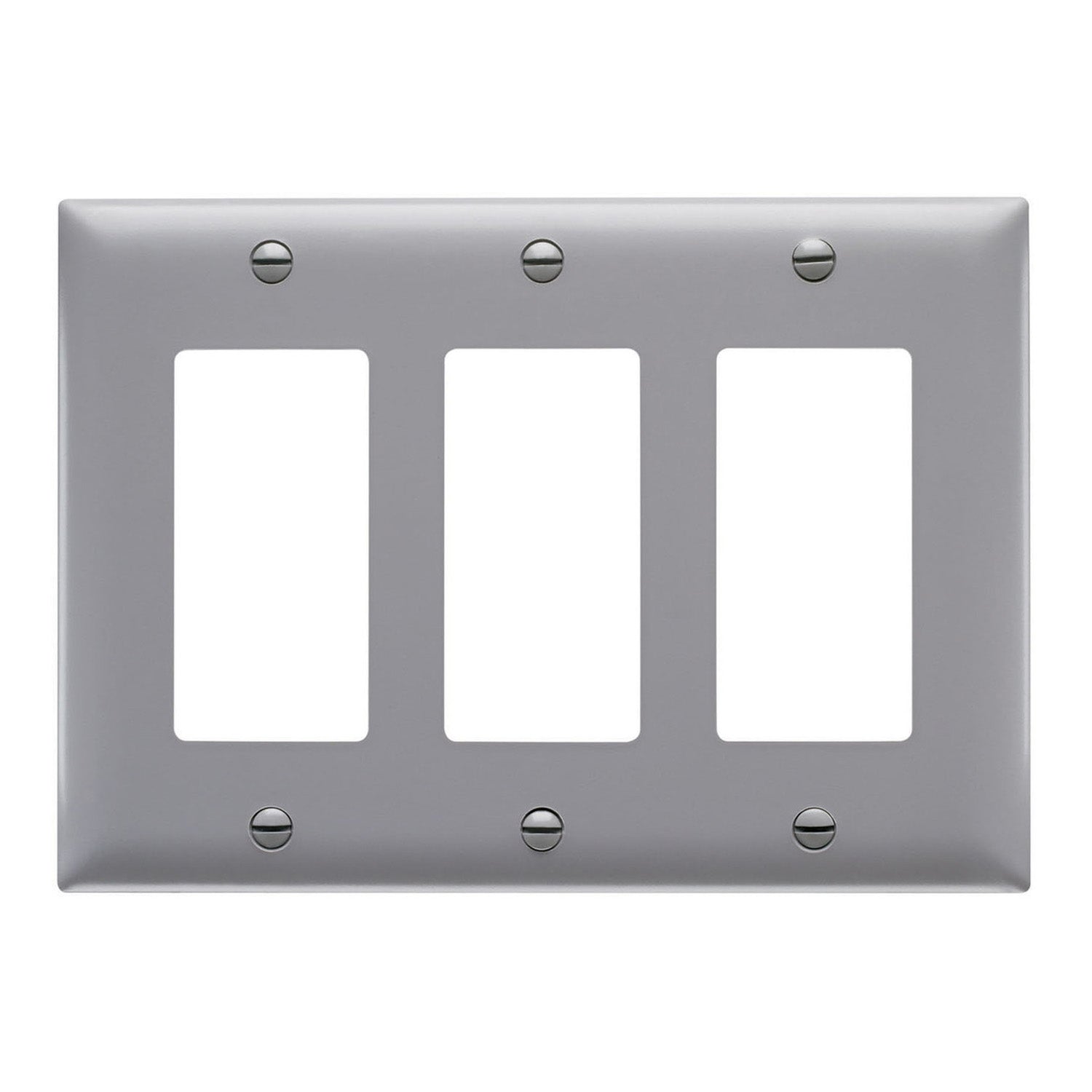 Legrand TPJ263GRY TradeMaster 3-Gang Oversized Wall Plate - Gray - Bees ...