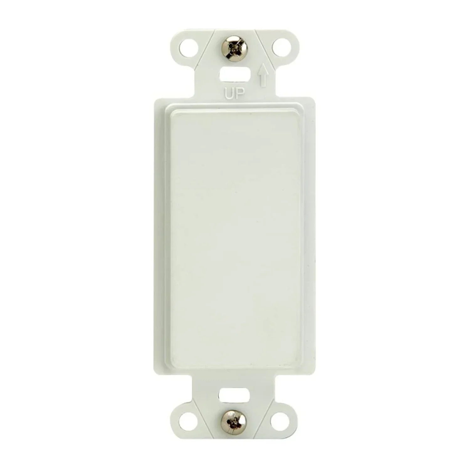 Legrand On-Q WP3410WH Blank Outlet Strap - White - Bees Lighting