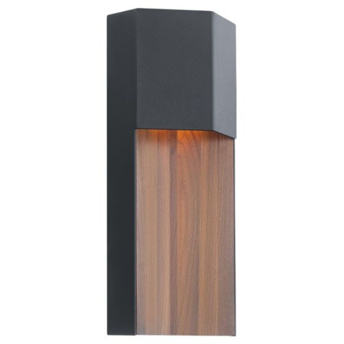 Modern Forms WS-W14214-BK/DW Dusk 14 In. LED Outdoor Wall Flush Mount ...