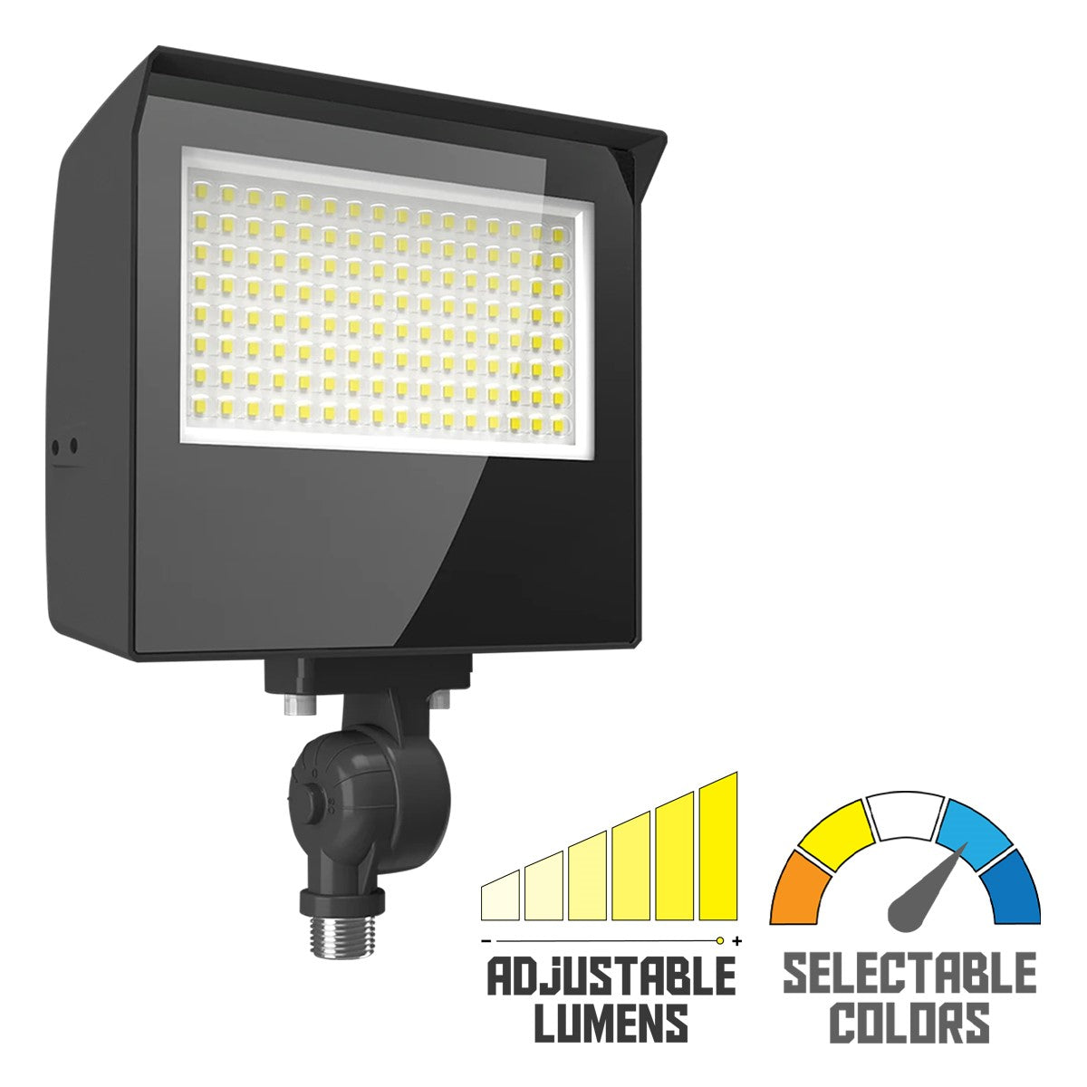 RAB Lighting X22-60 - LED Flood Lights, 10000 Lumens, 5-Way Selectable ...