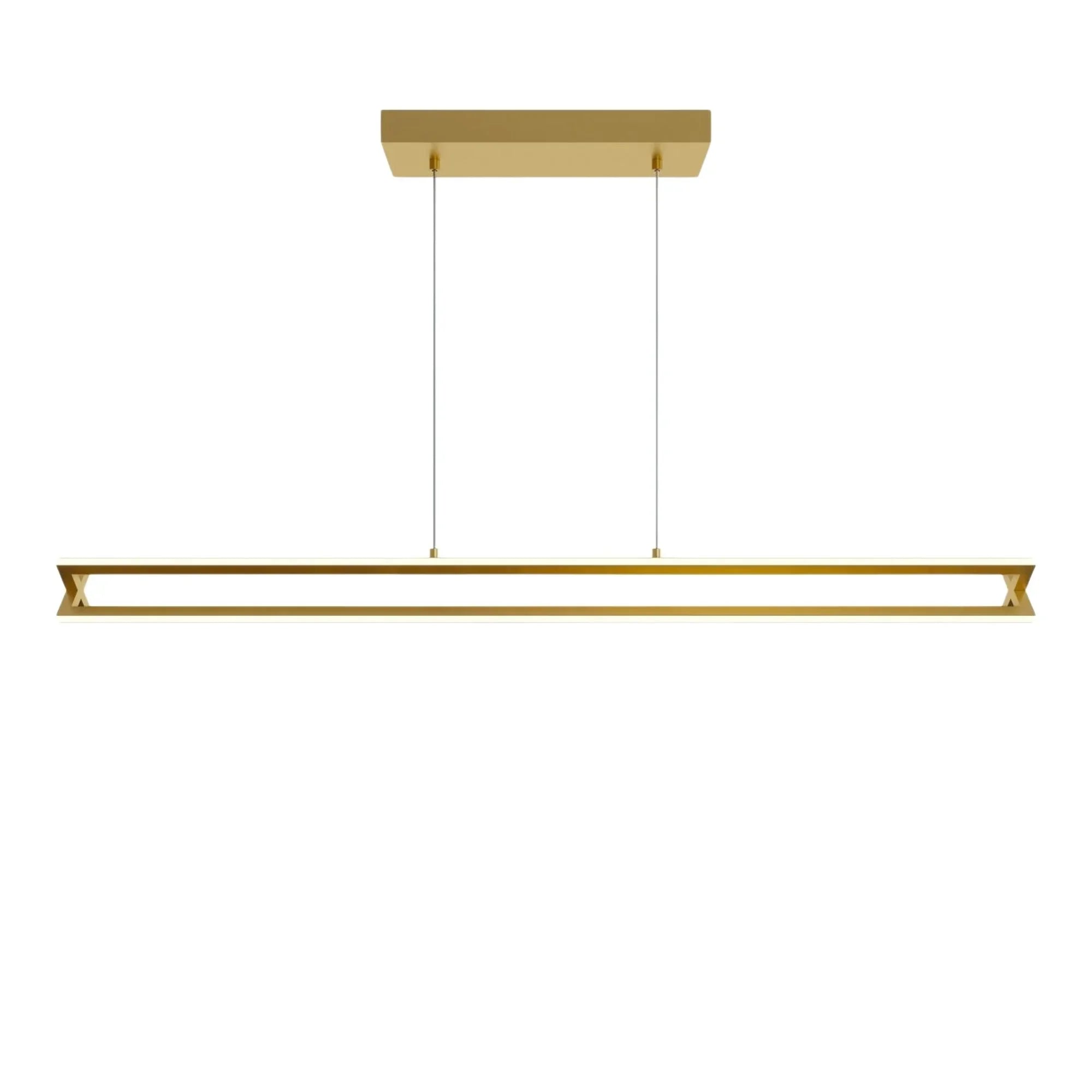 AFX CSSP0448L30D1GD: Cass 48" LED Linear Pendant | Bees Lighting