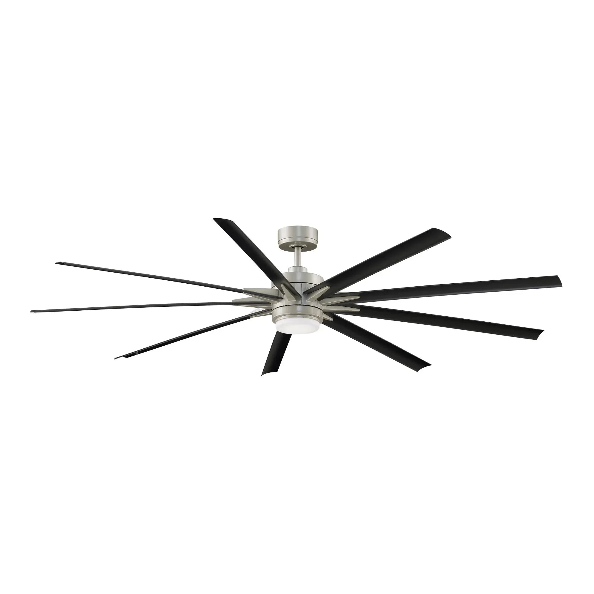 Fanimation Odyn FPD8159BNWBL: 84" LED Ceiling Fan, Wet Rated | Bees ...