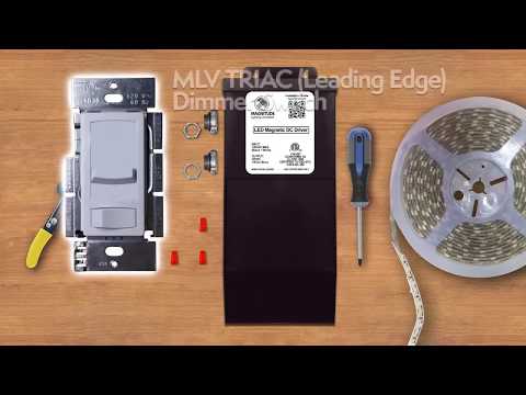 Magnitude Lighting M300L12DC - M-Series 300 Watts, 12VDC Magnetic LED ...