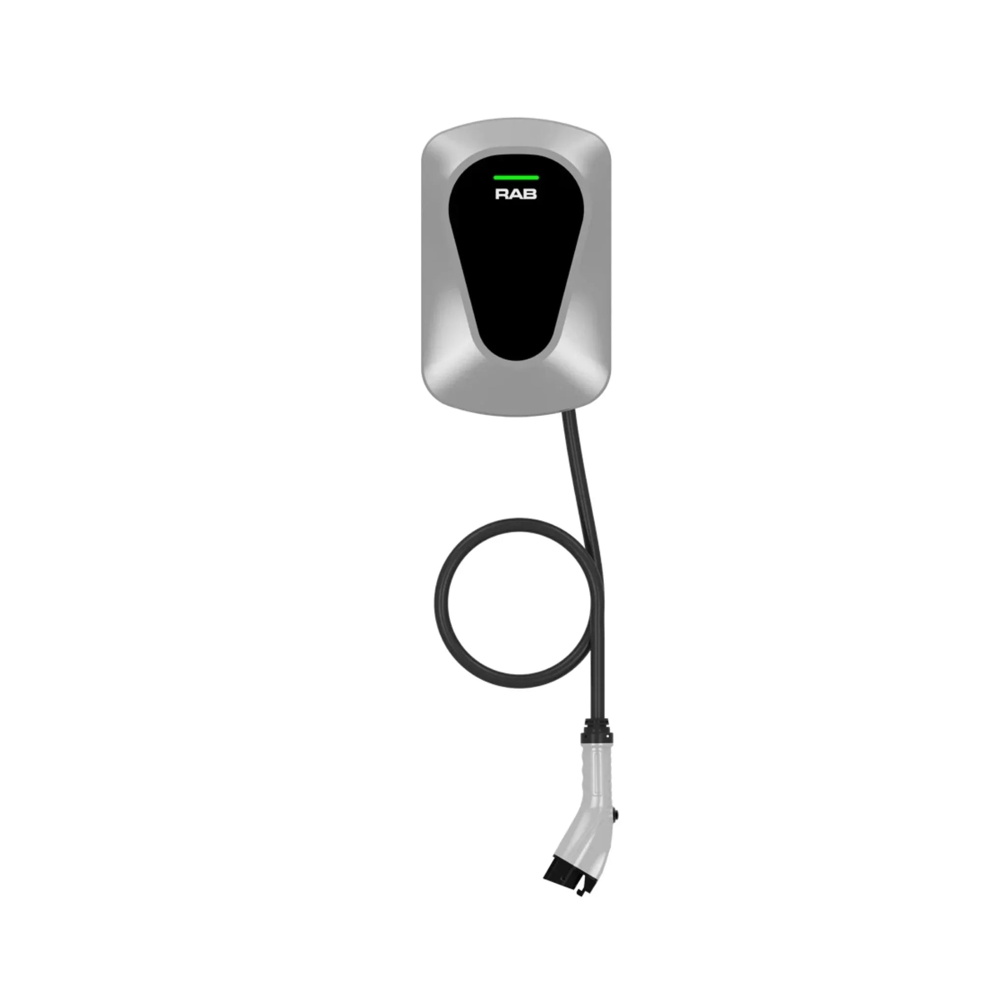 RAB Lighting EVC48/LCB 48A Level 2 Smart EV Charger - Wi-Fi Enabled ...
