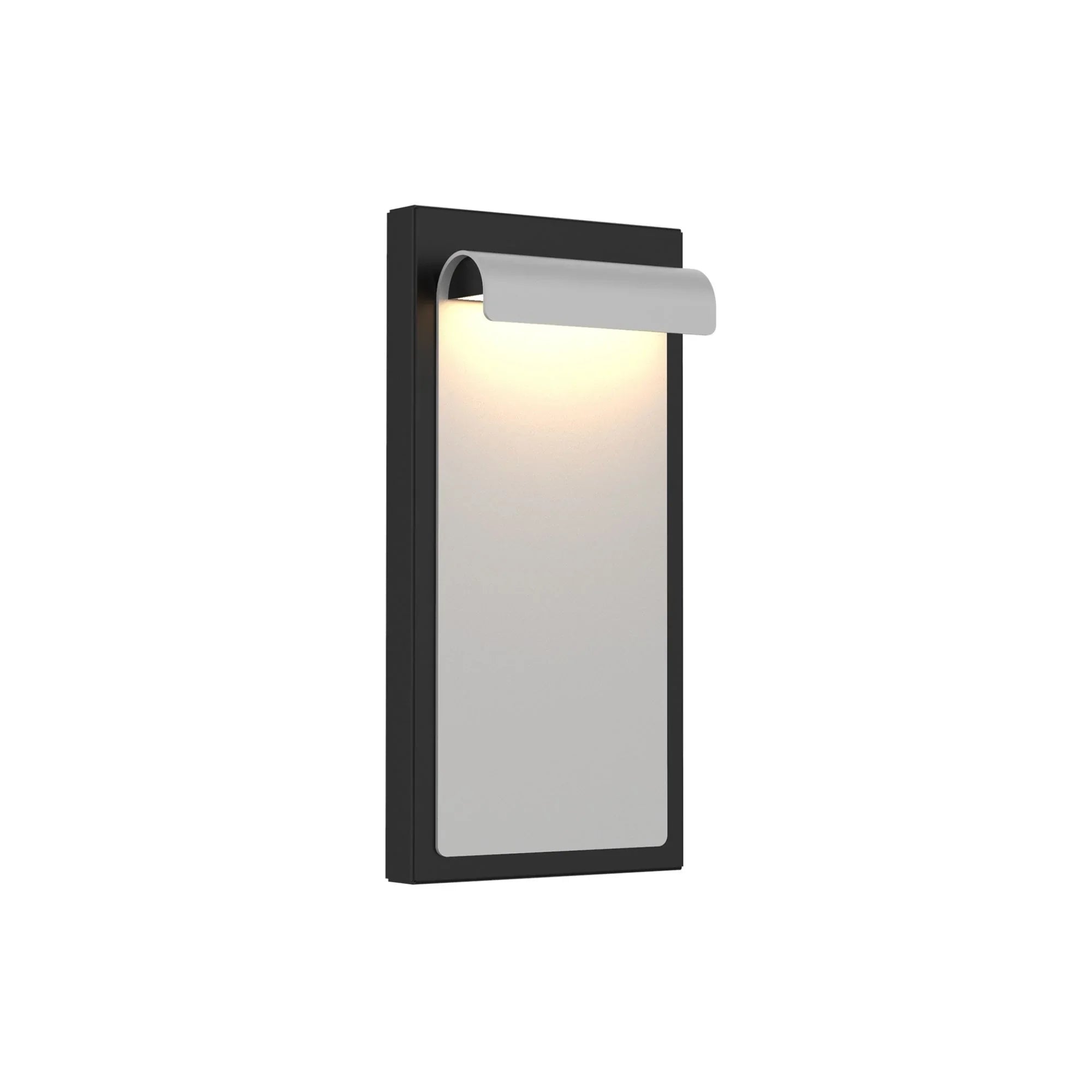 WAC WS-W250212-CS-GHBK: Cap Outdoor LED Wall Sconce | Bees Lighting